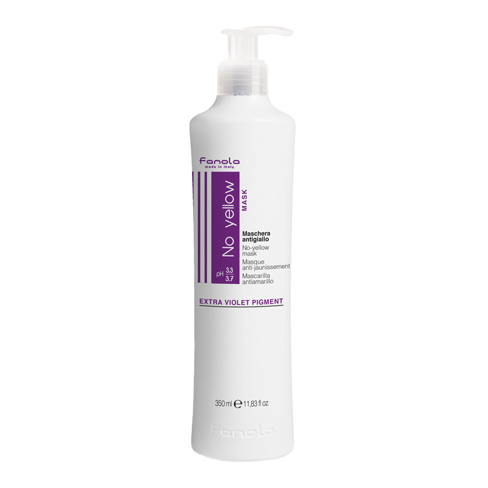 Fanola No Yellow Mask SPF50 - Anti-Brass, Toning Treatment | 350ml ...